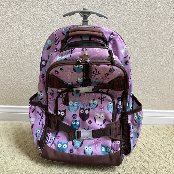 Pottery Barn Kids | Accessories | Pottery Barn Kids Rolling Backpack ...